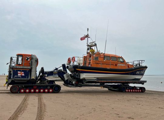 Exmouth RNLI lifeboat engaged in multi agency search after boat sinks ...