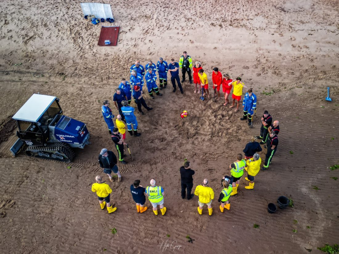 Exmouth RNLI in multi-agency training exercise - EXMOUTH RNLI