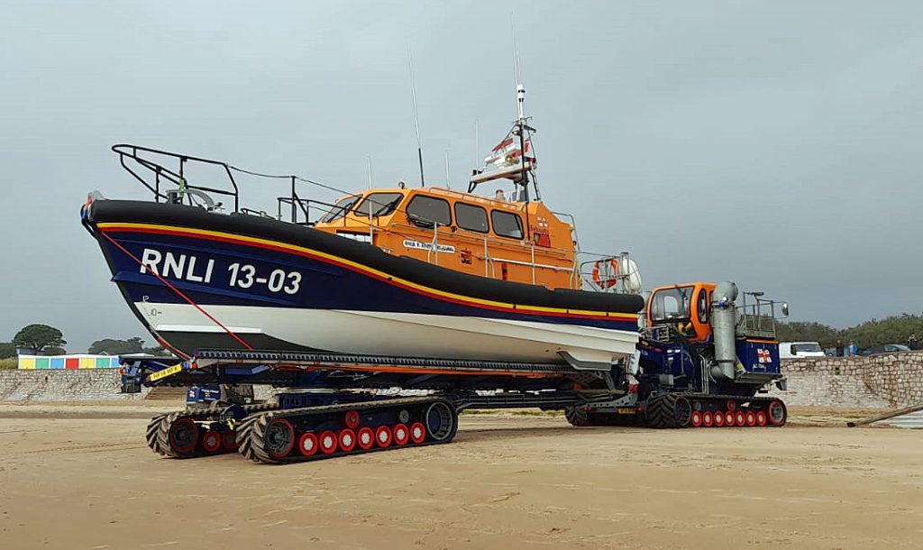 Both Exmouth Lifeboats launched re flood alert - EXMOUTH RNLI