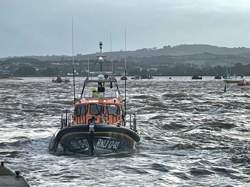 Exmouth RNLI tasked to vessel in difficulty - EXMOUTH RNLI
